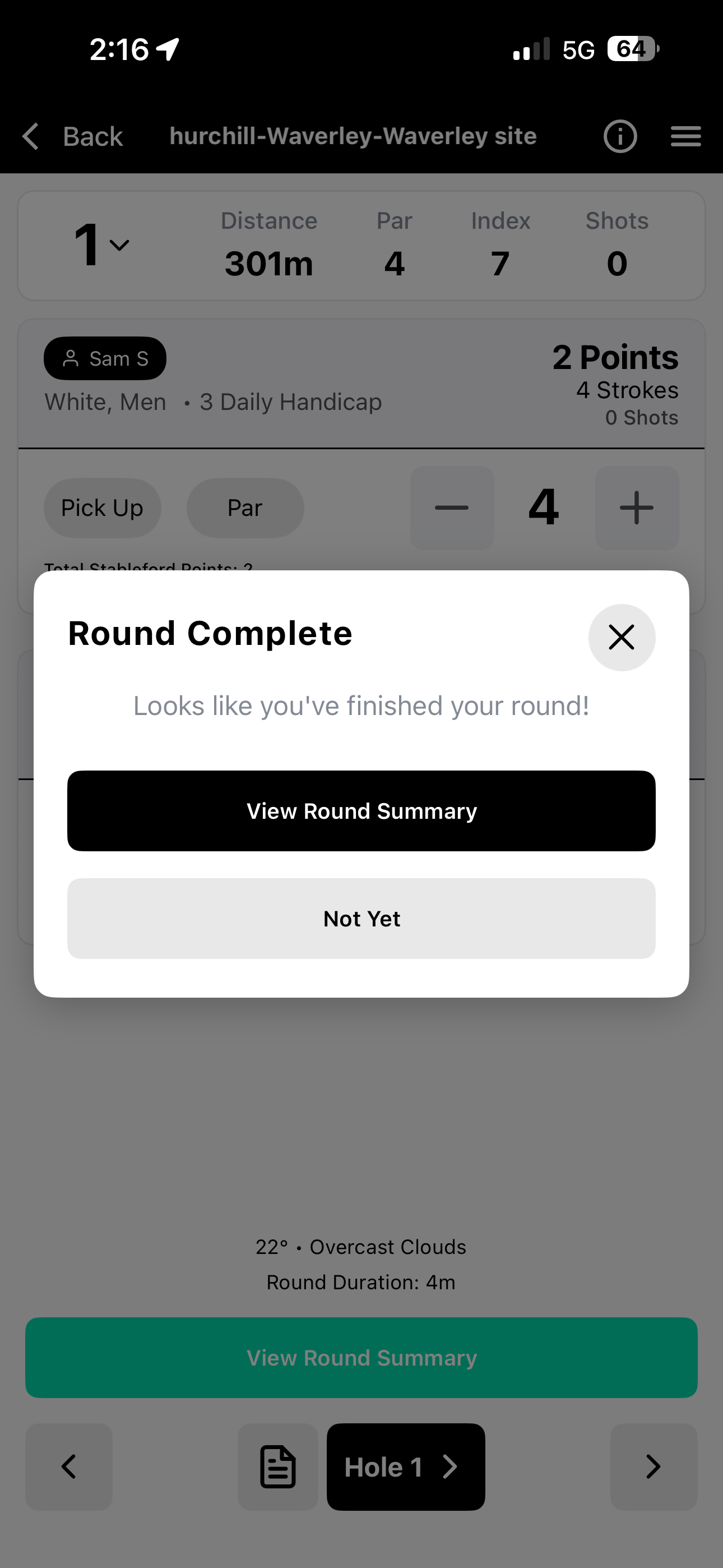 Live Scoring – Future Golf Support